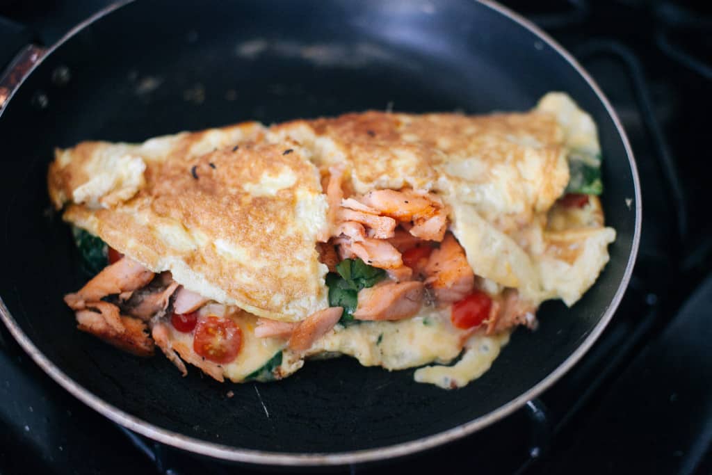 How to Make A Classic Salmon Omelette
